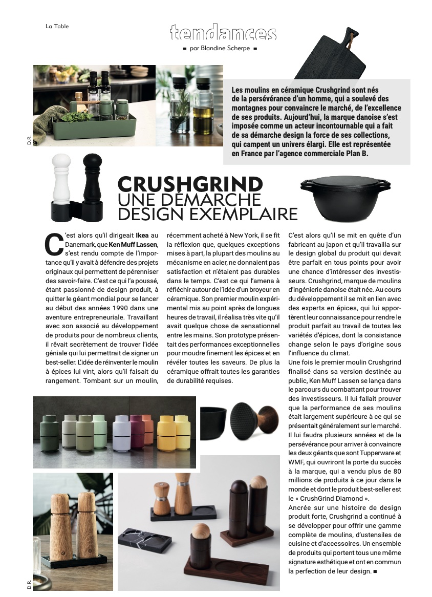 CrushGrind une démarche design exemplaire — HOME FASHION NEWS